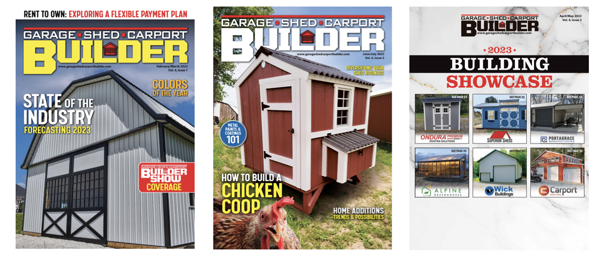 About Garage Shed Carport Builder Magazine | Shows and Magazines for ...